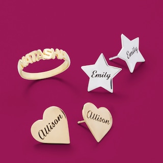 Block Name Ring (1 Name) | Banter