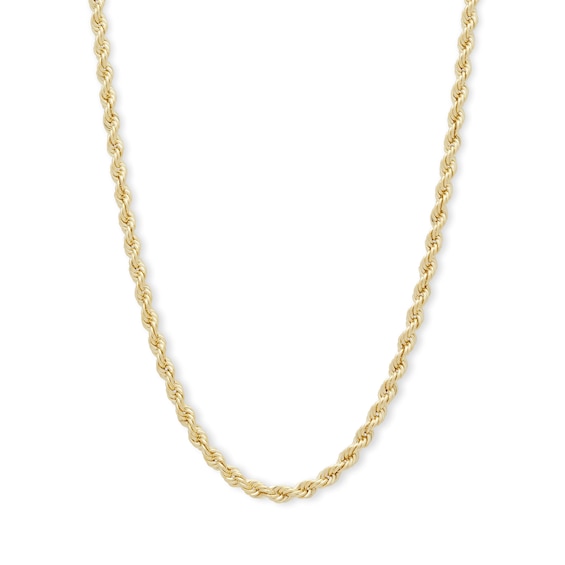 14K Hollow Gold Rope Chain - 20" | Banter