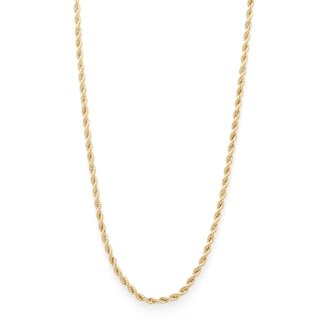14K Hollow Gold Rope Chain - 20" | Banter